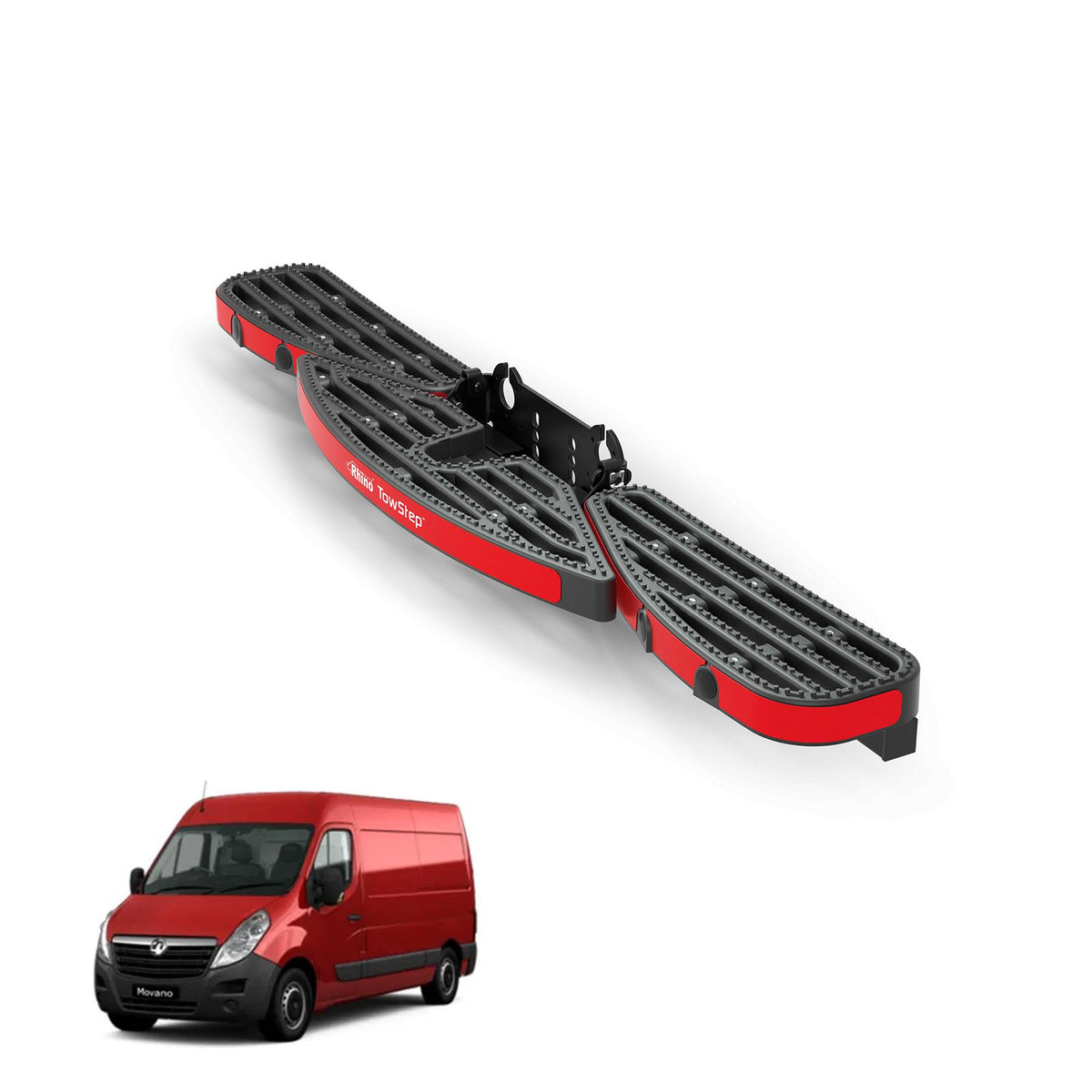Vauxhall Movano (2010-2021) Black TowStep - With Reverse Sensors