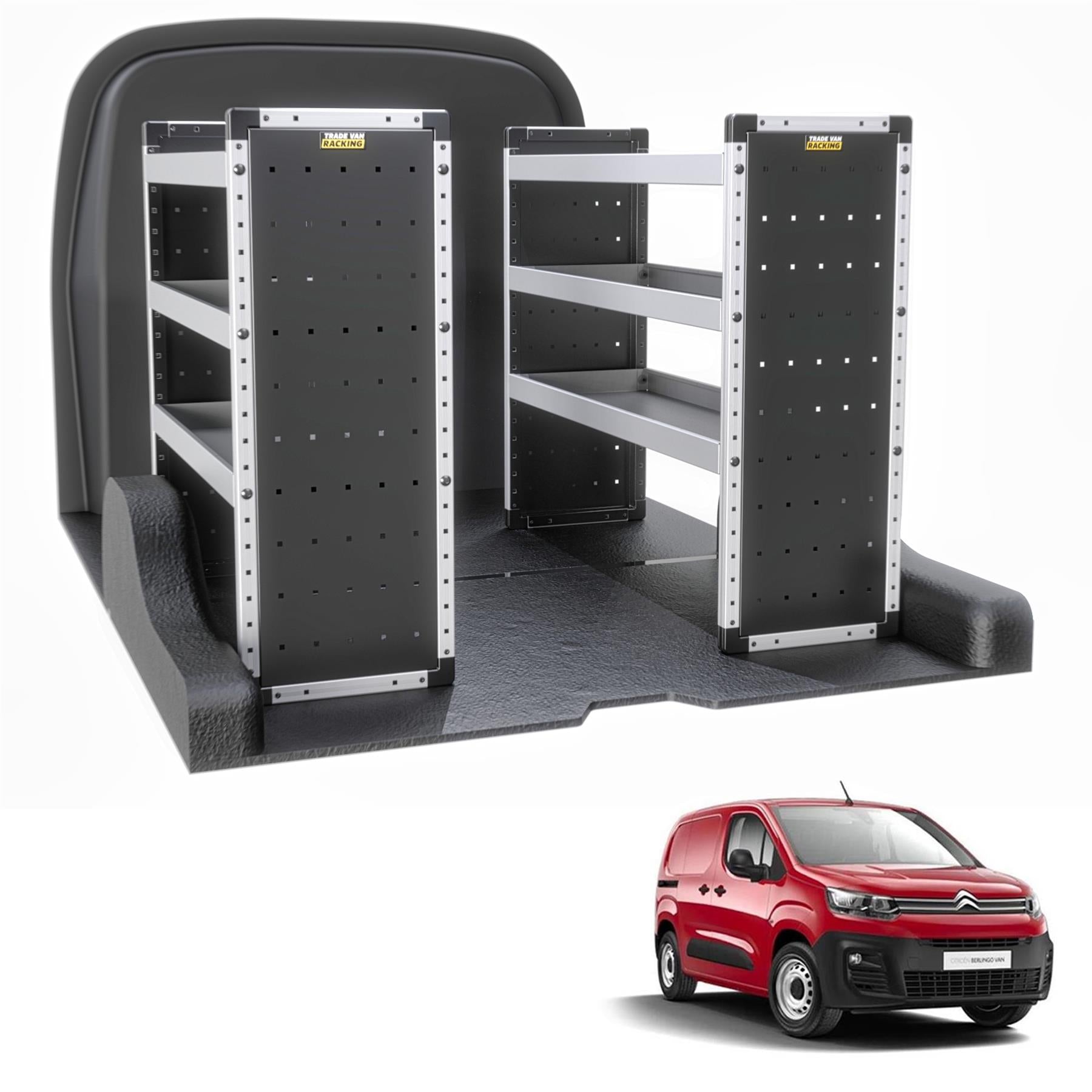 Citroen Berlingo Van Guard Racking - Driver + Passenger Side [Bronze P